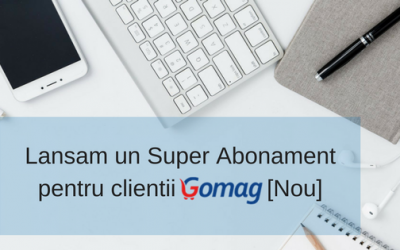 blog eCommerce - platforma Gomag