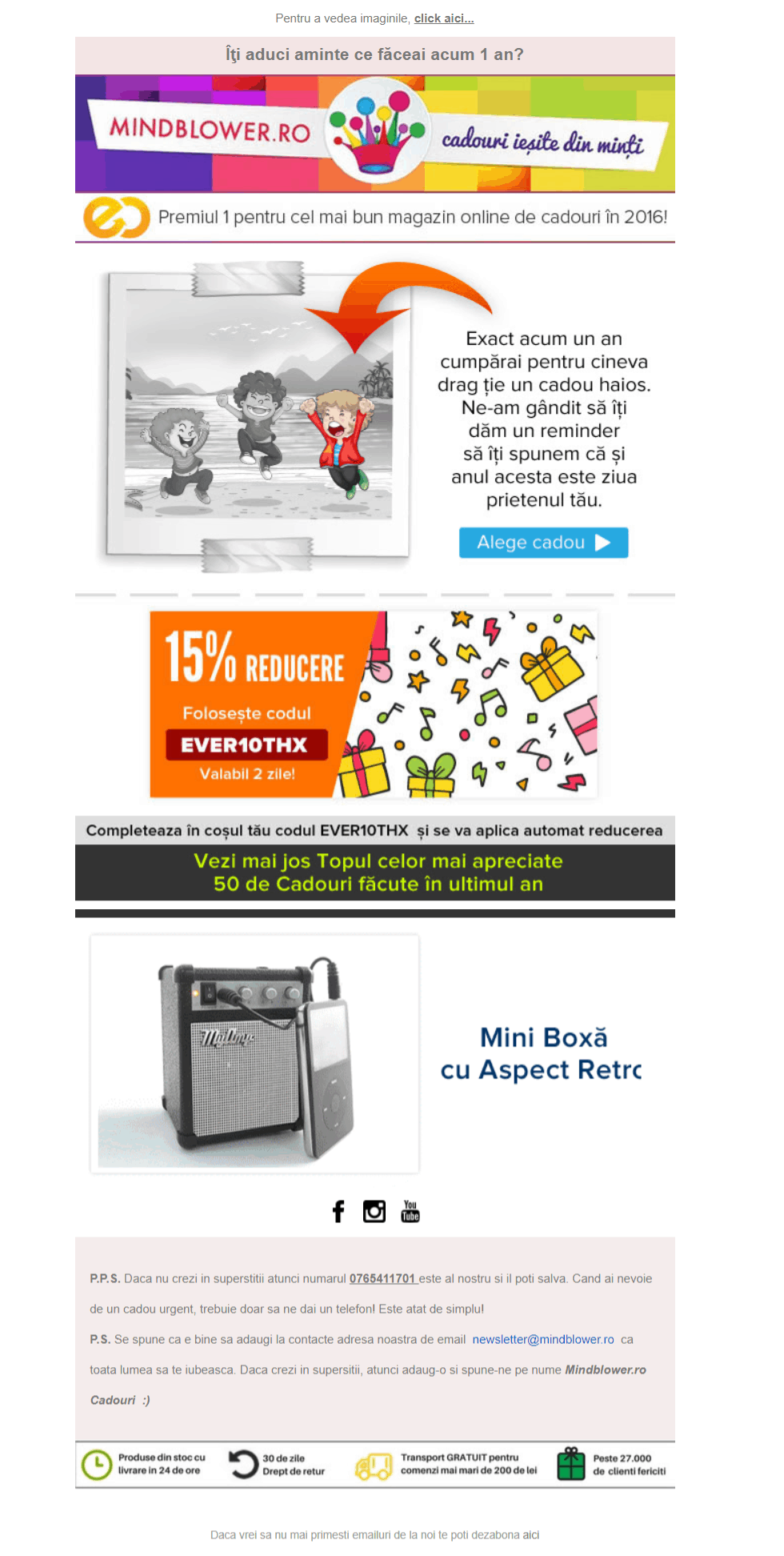 12 Tipuri de email pe care ar trebui sa le trimiti clientilor tai