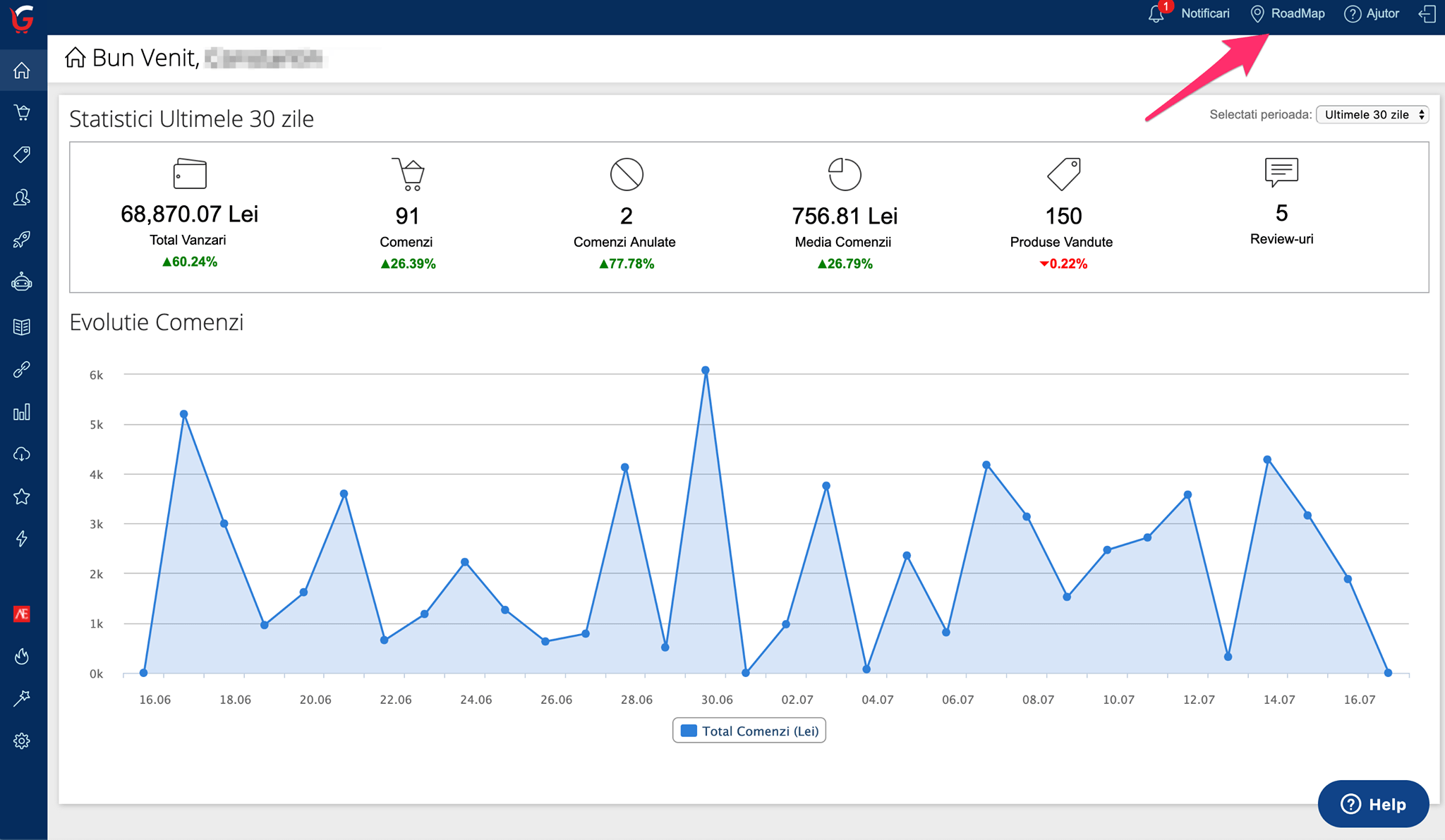 Gomag RoadMap - Propune /voteaza functionalitatile dorite!